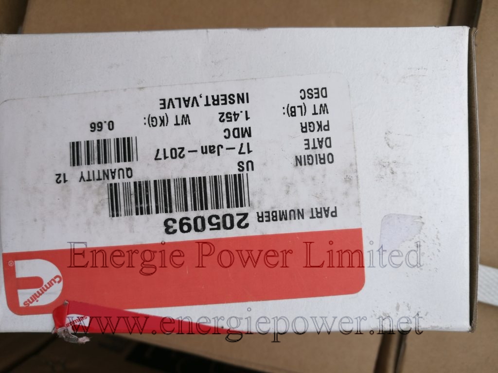 205093 Valve Insert | Cummins Engine Parts