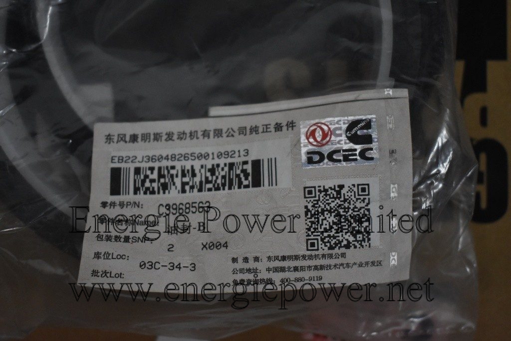 C3968563 oil seal | Cummins Engine Parts