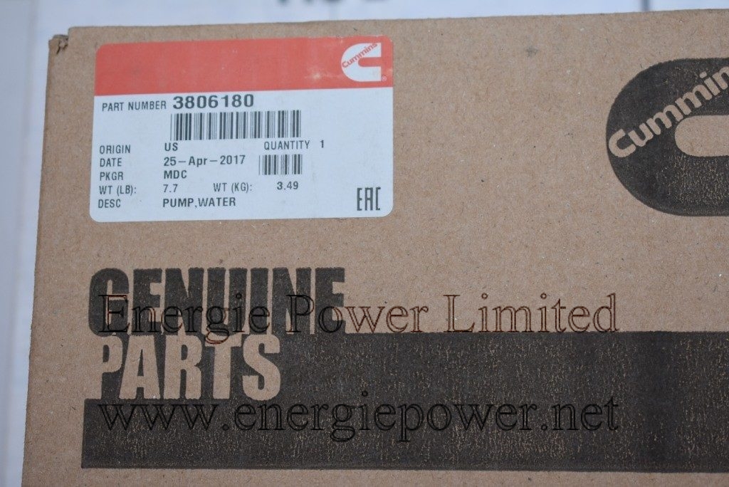 Water Pump Kit 3806180