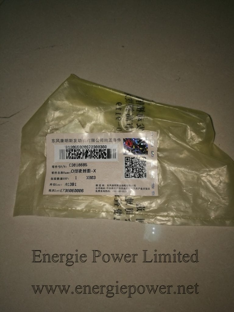 3818885 O-Ring Seal | Cummins Engine Parts