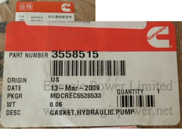 3558515 Hydraulic Pump Gasket | Cummins Engine Parts